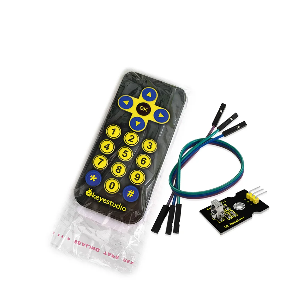 Keyestudio Kit Modul Remote Control Nirkabel Ir Inframerah Untuk ...