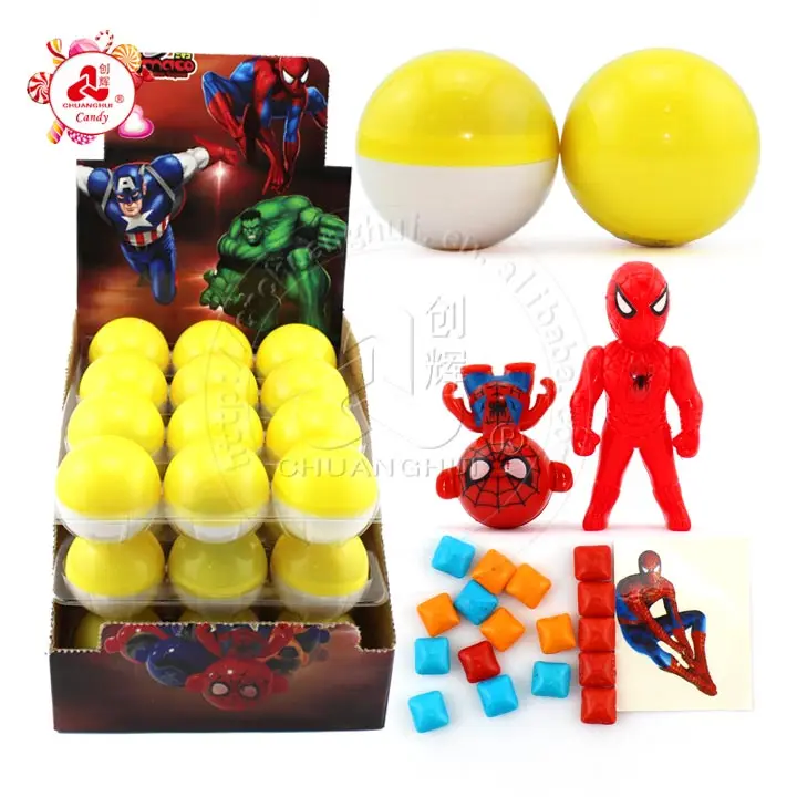 Spiderman Surprise Eggs - Fun Toy Candy for All Ages