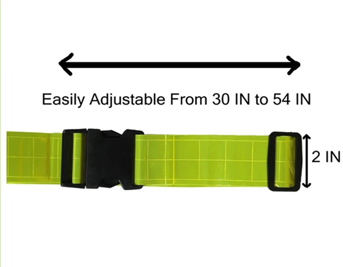 Be Seen Be Visible Reflective Belthigh Visibility Reflective Belt ...