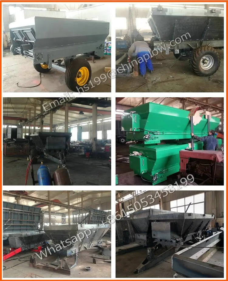 Belt Transmission Double Disc Truck Manure Spreader for Sale