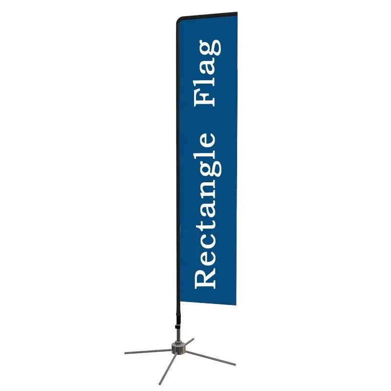 Custom Promotion Advertising Rectangle Flag - Buy Promotional Flag ...