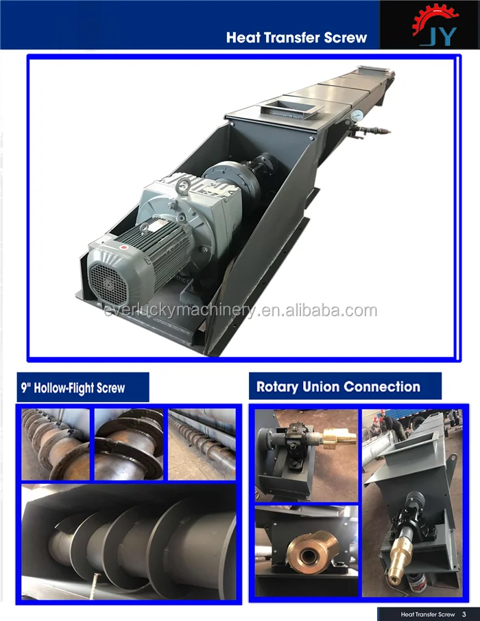 Heat Transfer Screw Conveyors for Efficient Material Handling
