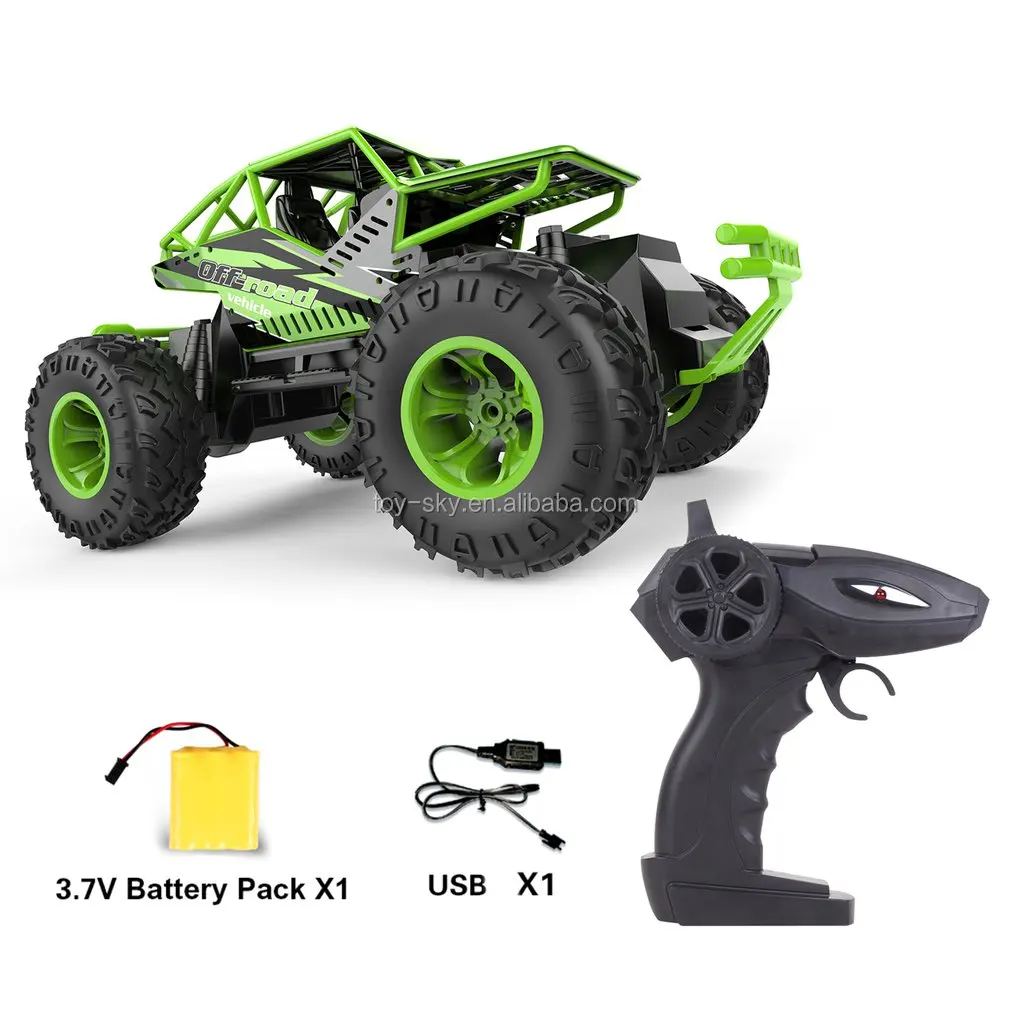 LH-C010 RC Car 1/16 Two-wheel Drive Alloy Off-road Vehicle Remote ...