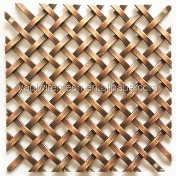 3mm Thickness 10mm Hole Copper Plating 304 Stainless Steel Crimped Wire ...