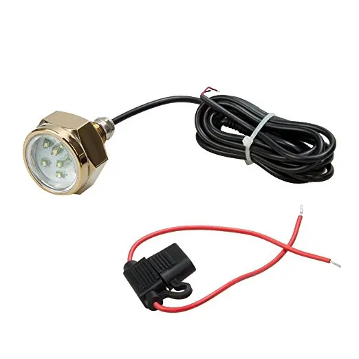 Led Drain Plug Light 27W RGB Marine Boat Drain Yacht Plug