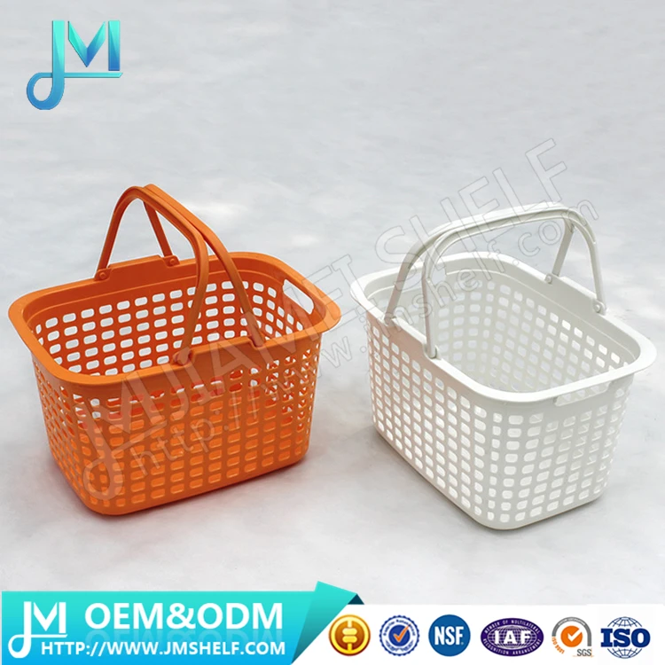 JIAMEI grocery eco-friendly shopping plastic basket