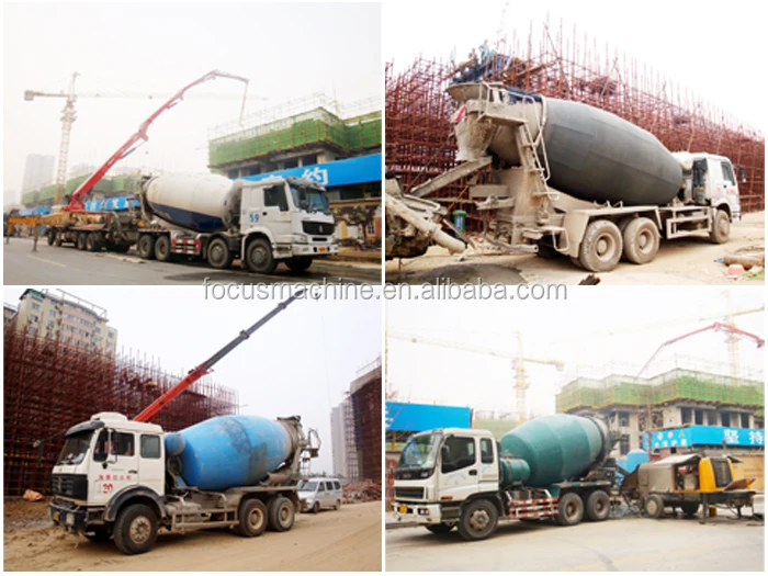 Iso Certified 3m3 Mini Concrete Truck Mixer With Cost Price - Buy Mini ...