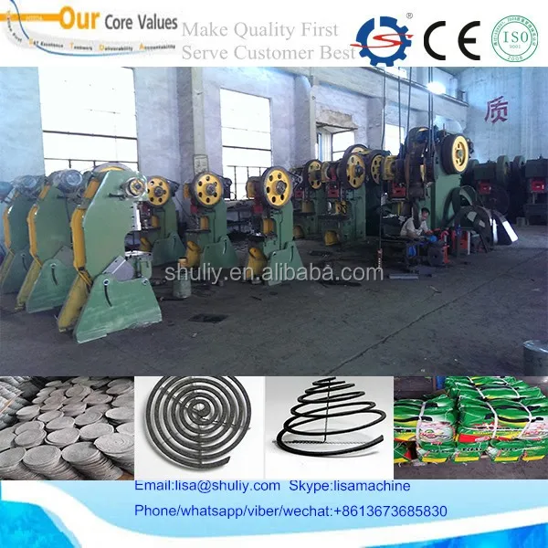 High Efficiency Mosquito Coil Machine - Shuliy Quality