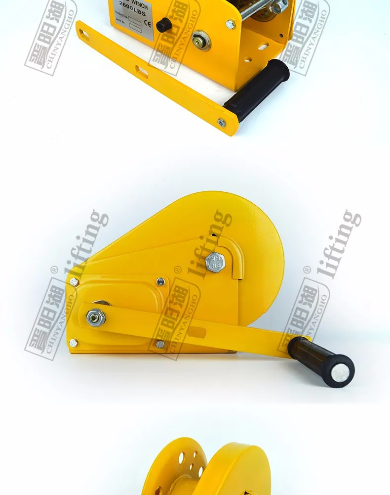 2020 New Model Manual Hand Winch With Brake Portable Small Boat Trailer ...