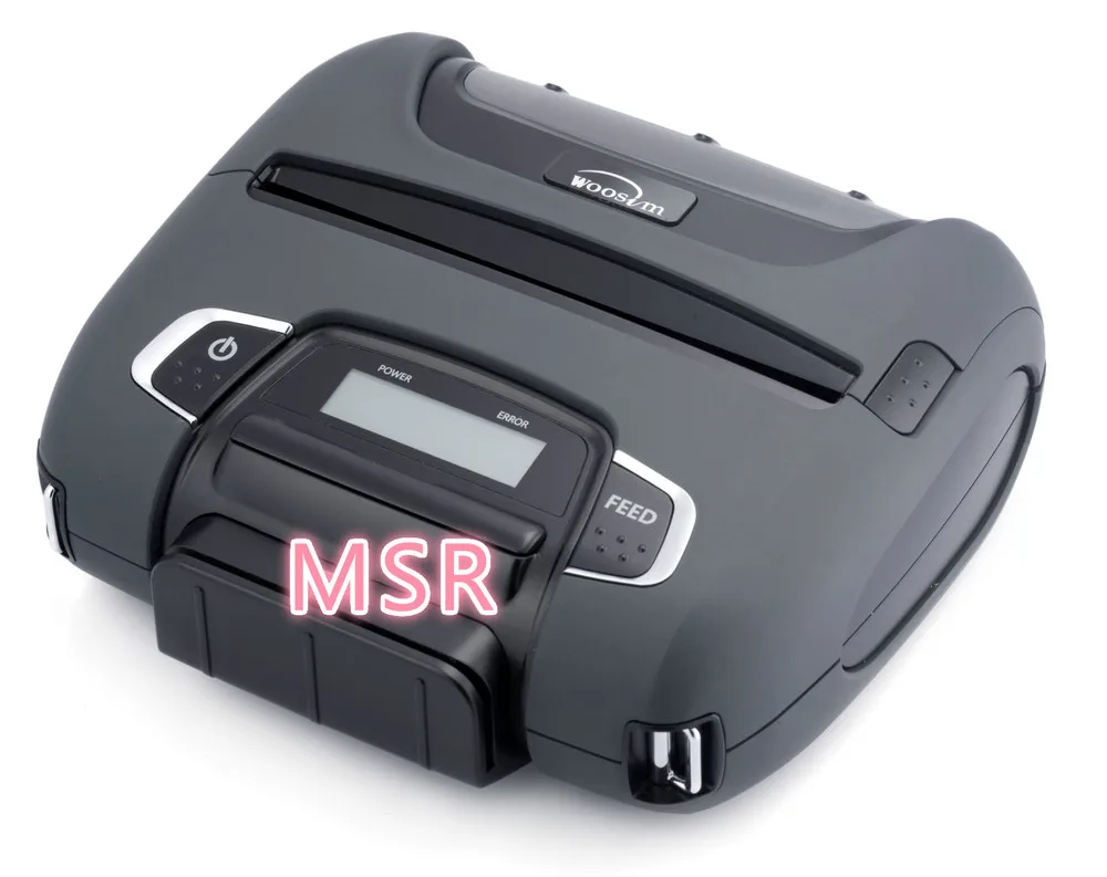 Woosim 4 Inch 110mm Portable Thermal Pos Mobile Printer With 1d&2d ...
