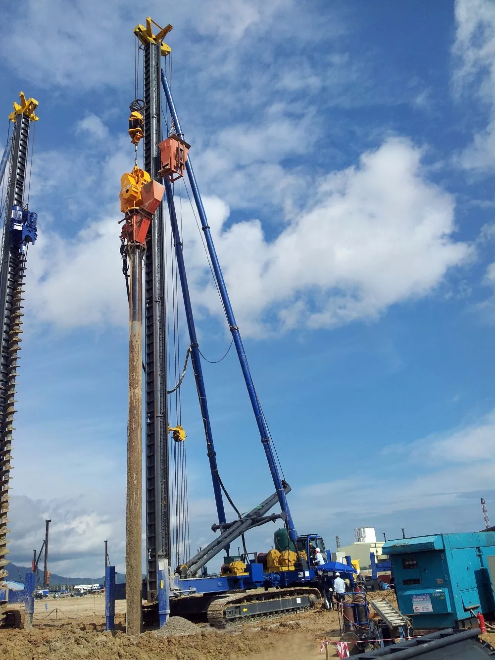 Jzb200 Walking Concrete Pile Driver Frame Hammer Machine - Buy Concrete ...