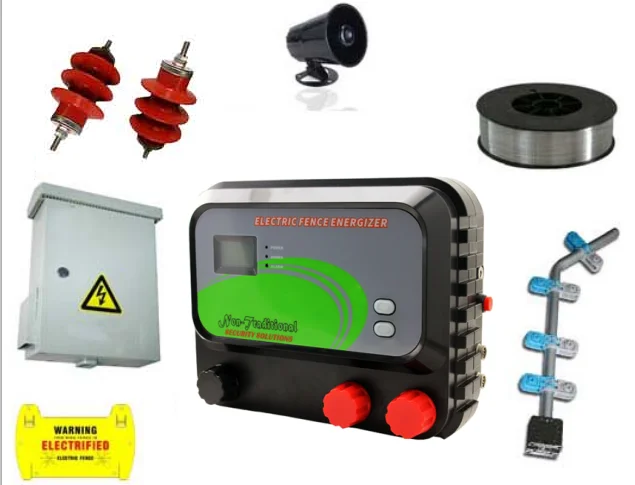 Remote Control Electric Fence Energizer Perimeter Alarm System - Buy ...