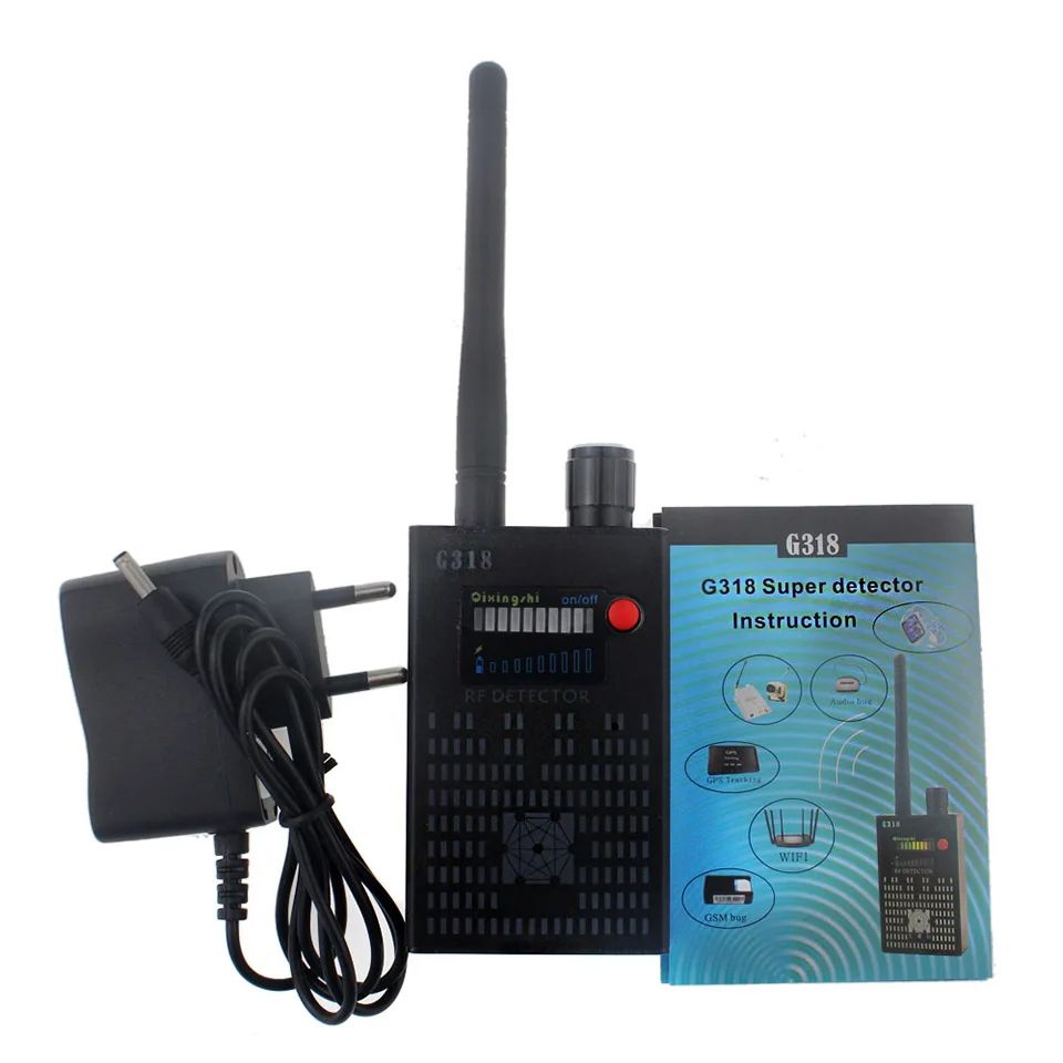 Wireless Spy Bug Detector Professional Mini Camera Hidden Signal Gps Rf ...