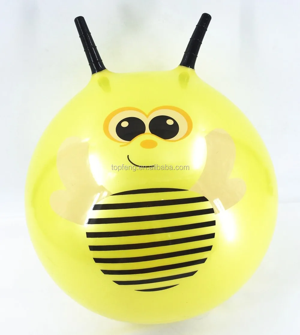 Pvc Inflatable Space Hopper Ball 45cm Diameter For Age 3l+ Hopping Ball ...