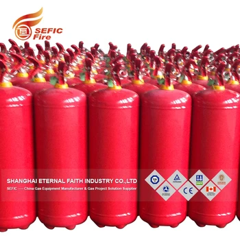 Stainless Steel Gas Cylinder Co2 Fire Fighting Gas Cylinder For Fire ...