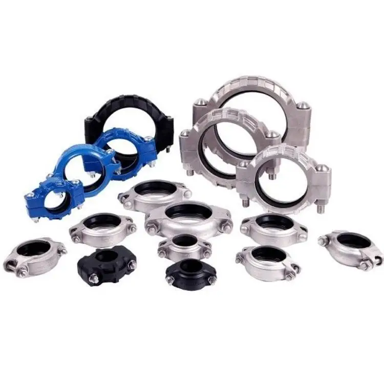 Stainless Steel Flexible Grooved Joint Clamp and Coupling for Uf/RO Membrane Housing DN20-DN300 ...