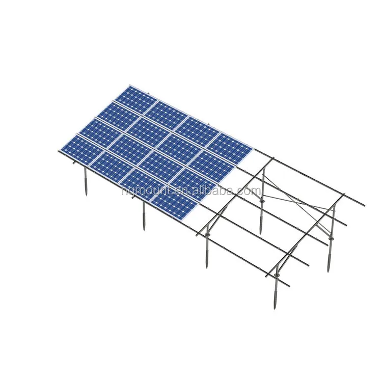 Hot-dipped Galvanized C Steel Solar Panel Structure Ground Mounting ...