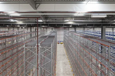 Galvanized Warehouse Storage Wire Shelf Flexible Dividers