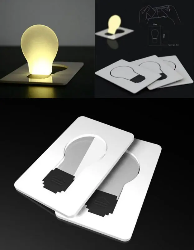 Mini Led Creditcard Light,Portable Led Card Pocket Light Bulb Lamp ...