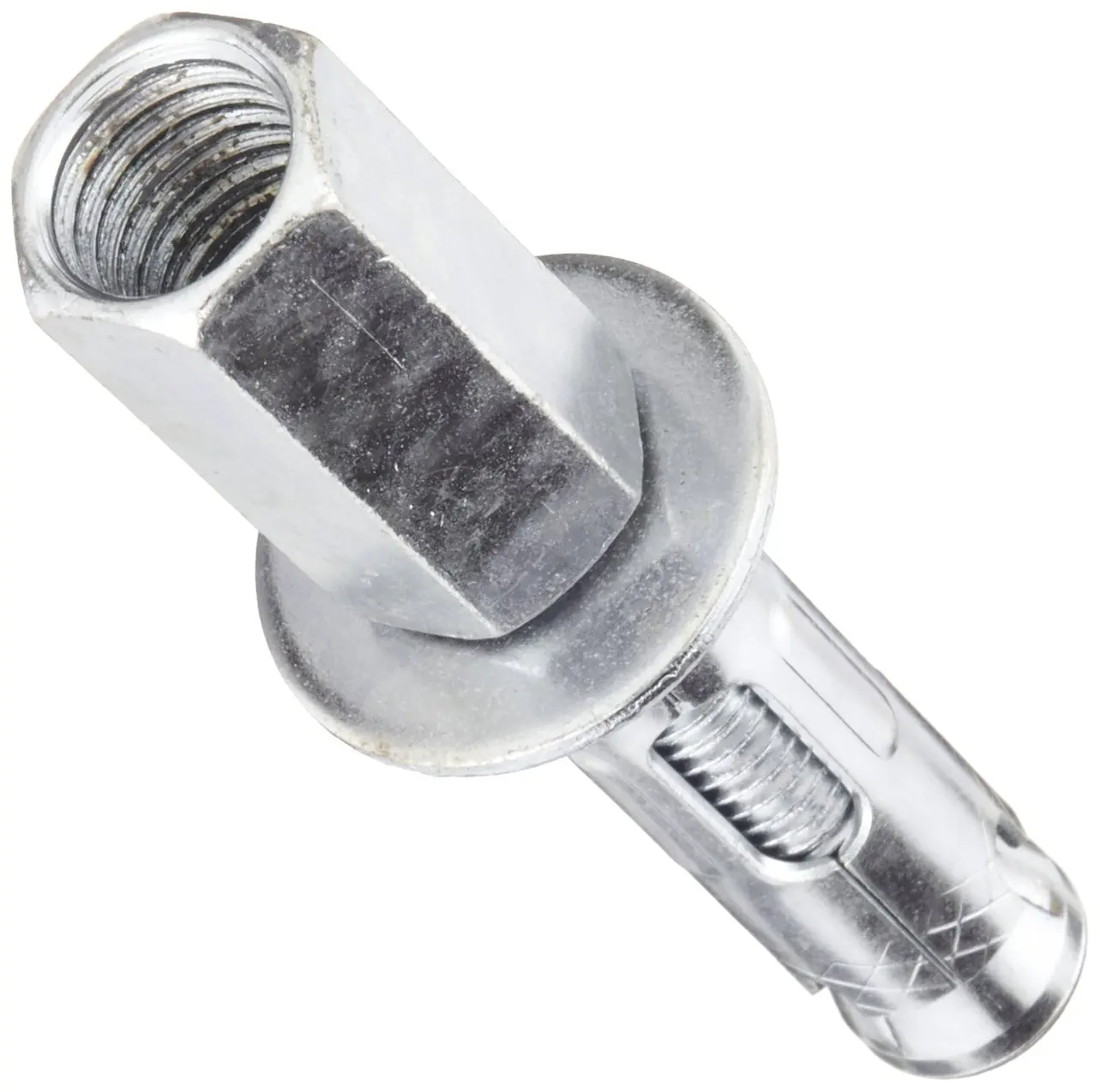 Pack Of 50 3/8 Diameter Zinc Plated Finish 1/4 Threads Meets ASTM B633 ...