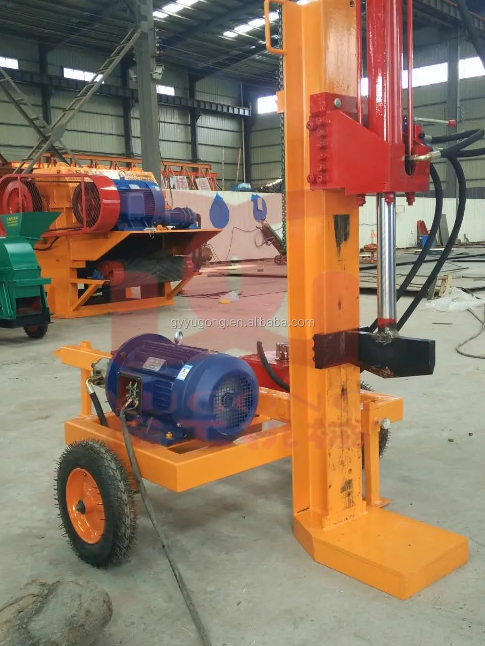 Factory Wholesale Hydraulic Wood Splitter,Log Cutting Machine,Hydraulic ...