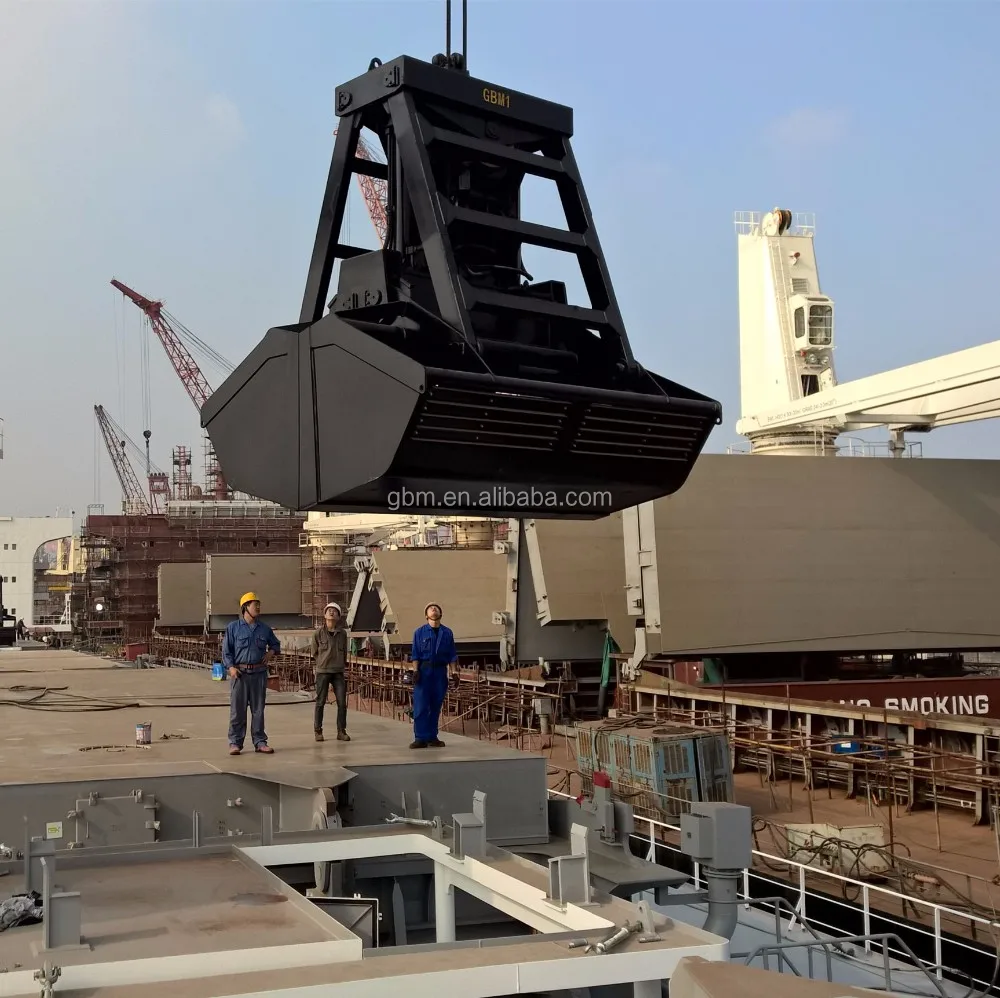 25t Shipcrane Vessel Radio Remote Control Grabs For Bulk Cargo - Buy ...