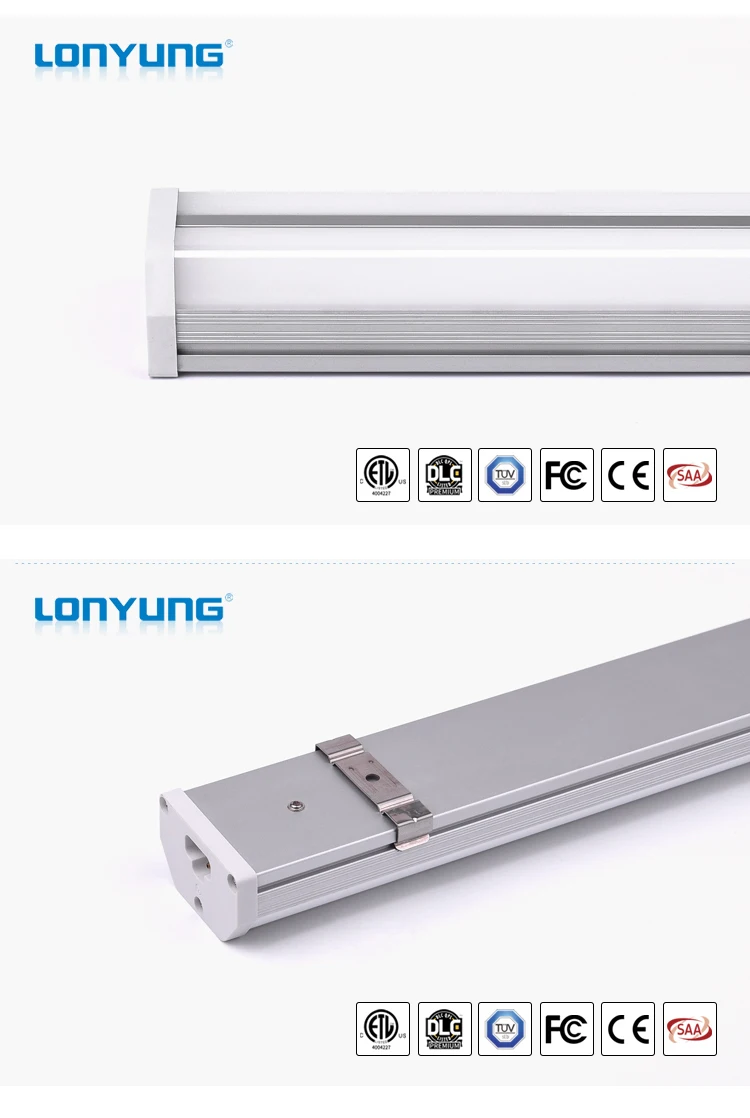 8ft 2.4m 60W LED Double T5 Batten Light - 50000 Hours Lifespan