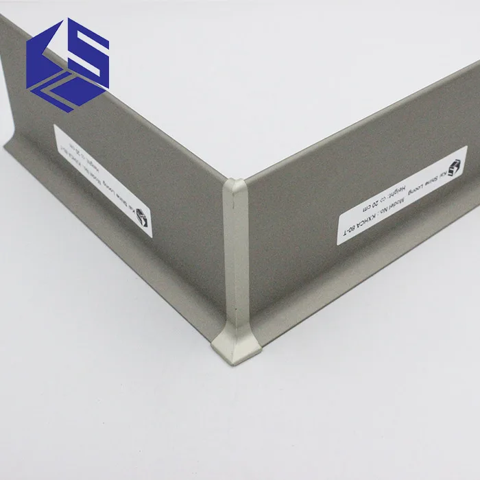 Decorative Metal Wall Moulding Aluminum Baseboard For Restaurant - Buy ...