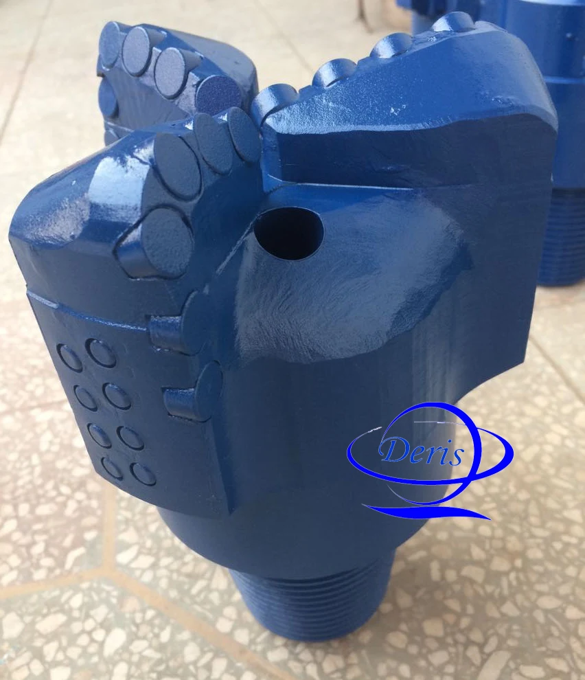 3 Blade Oil Well Drilling Pdc Drag Bit - Buy 3 Blade Pdc Drag Bit,Pdc ...