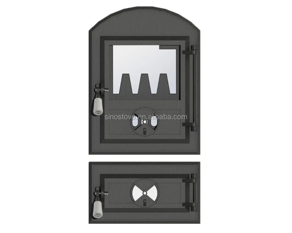 Cast Iron Wood Stove Doors
