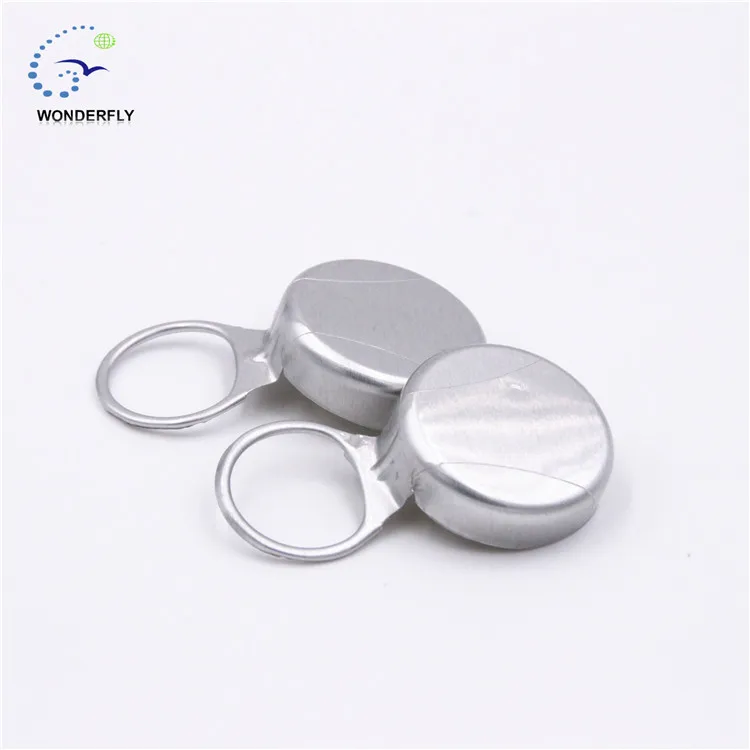 Aluminium Ring Pull Bottle Caps - Non Spill & Customizable