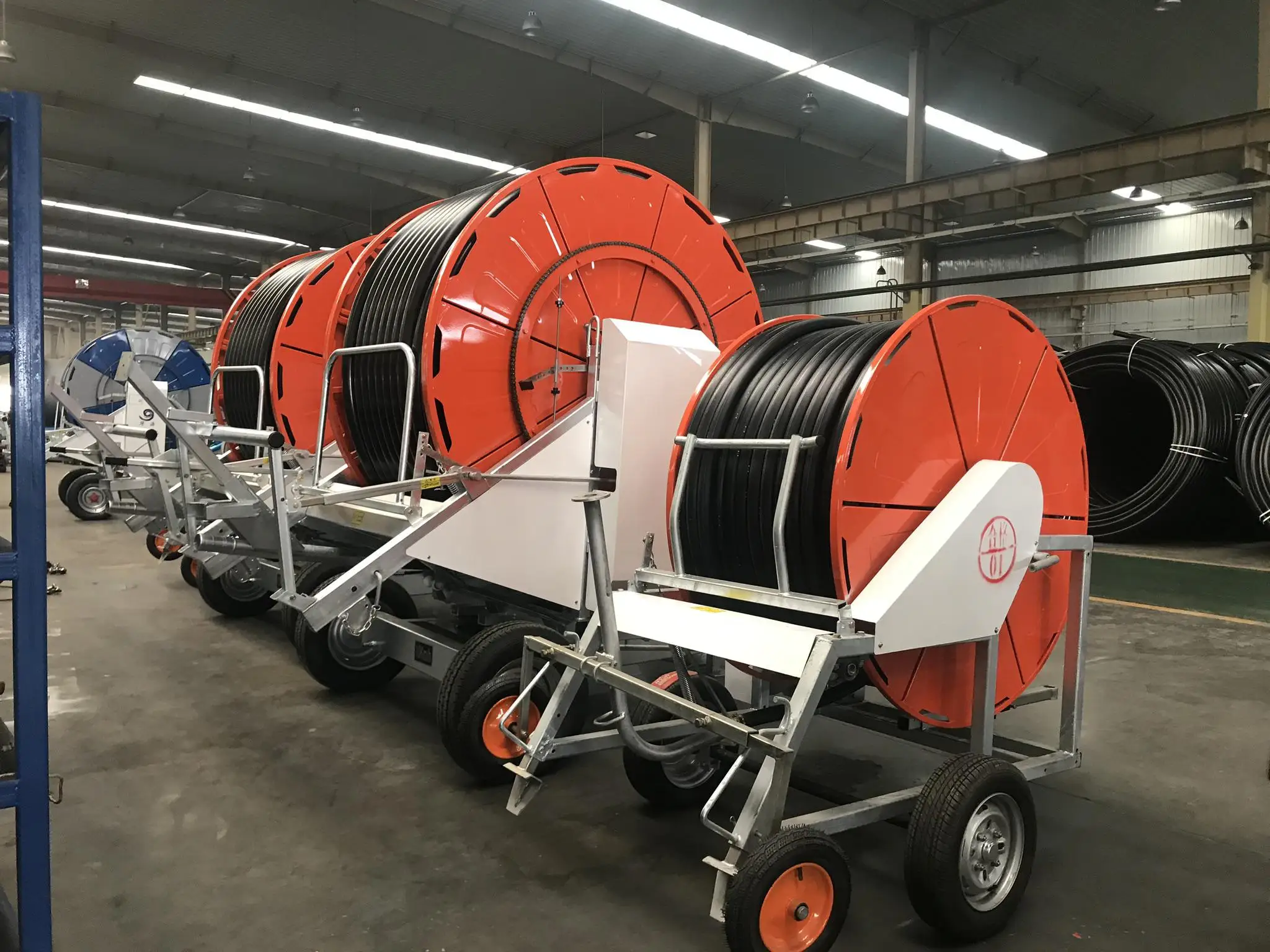 JP75-400TX Hose Reel Sprinkler Irrigation System for Farms