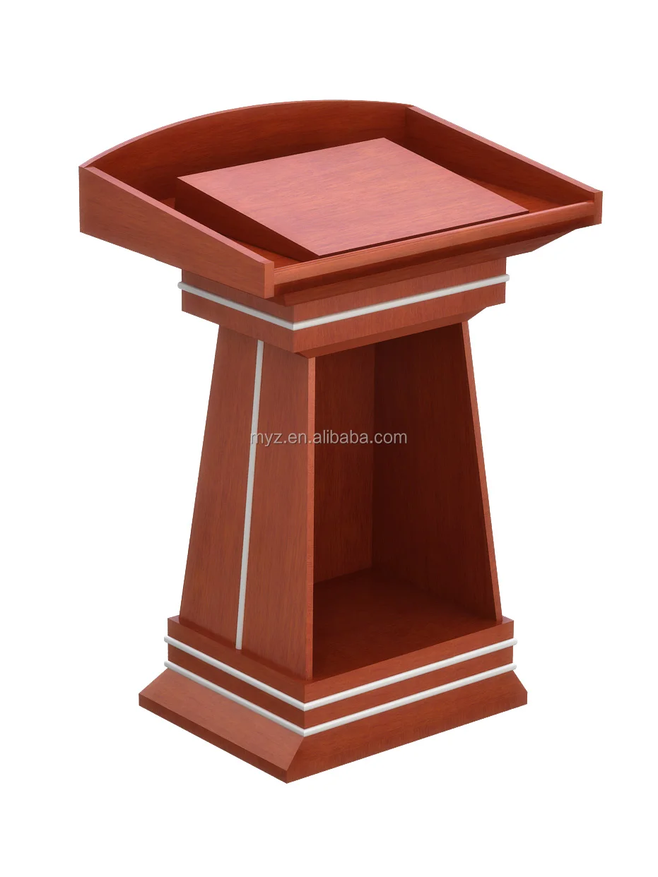 Conference Rostrum Platform Stand Wood Podium Church Pulpit Designs ...
