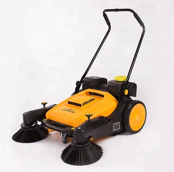Hand Push Water Spray Cleaning Machine Manual Outdoor Push Sweeper Road ...