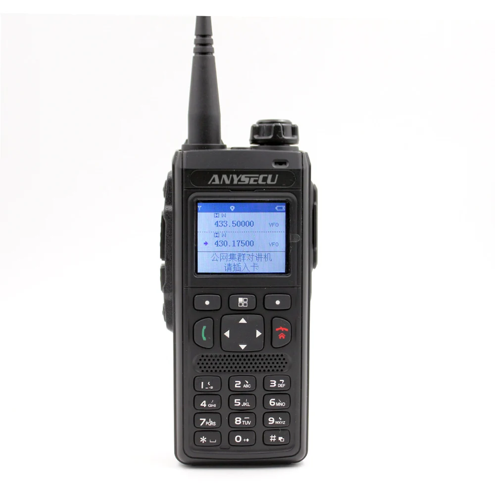 2018 New Launch Real Ptt Dual Mode Dual Ptt New 3g Sim Card Two Way ...