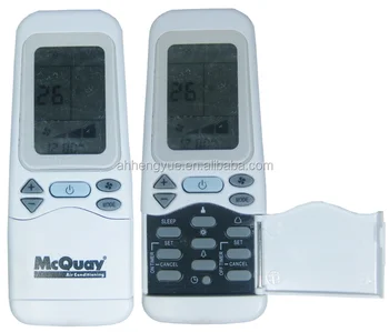 For Mcquay Air Conditioner Remote Control For York For Mcquay 3 Air ...