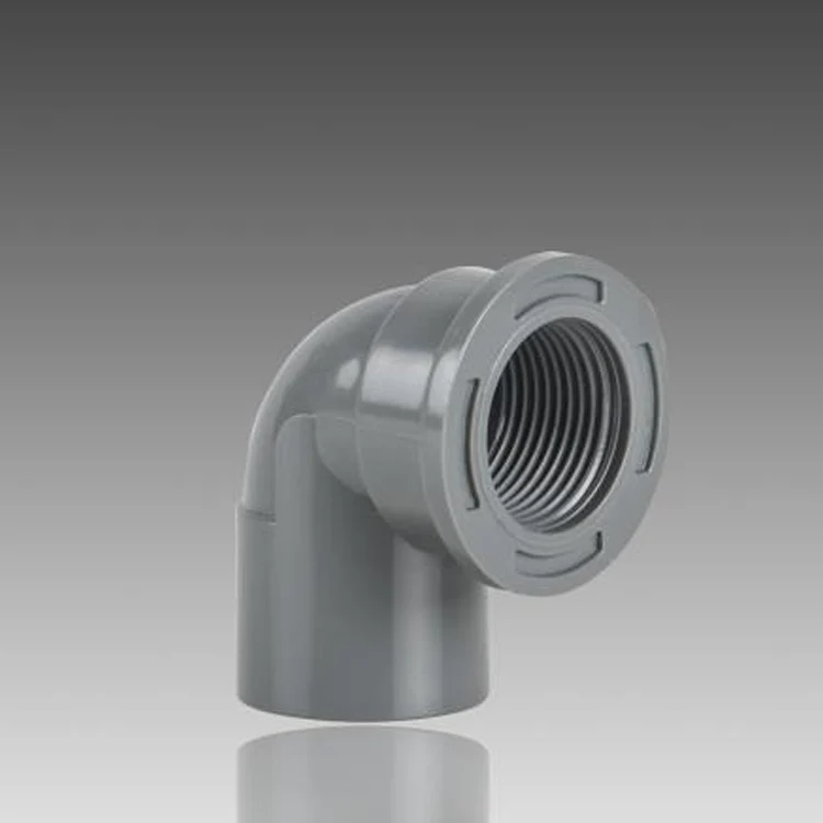 Upvc Schedule Water Pipe Fitting Pvc Female Threaded 90 Degree Elbow ...