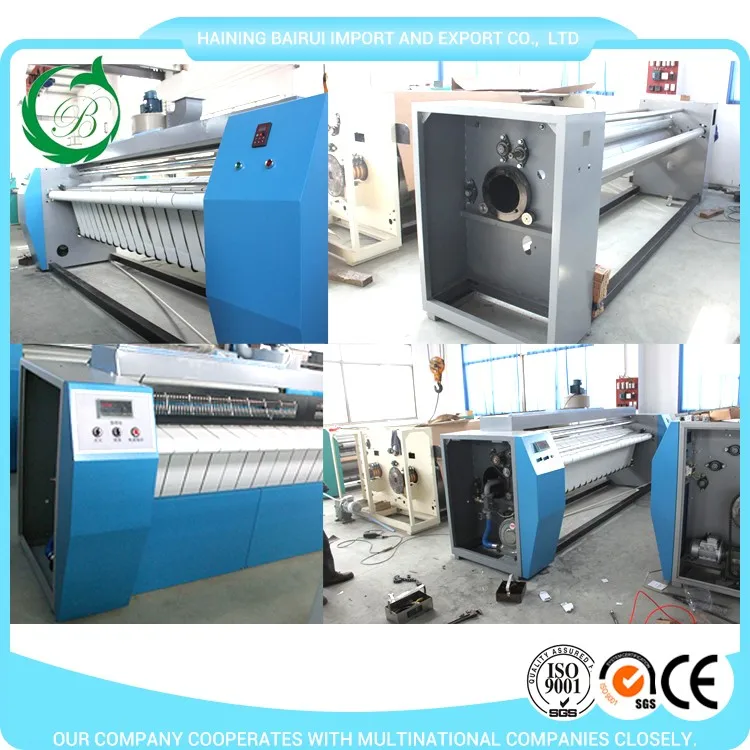 Single Roller Lpg Gas Ironing Machine Ironer Machine Flatwork Ironer ...