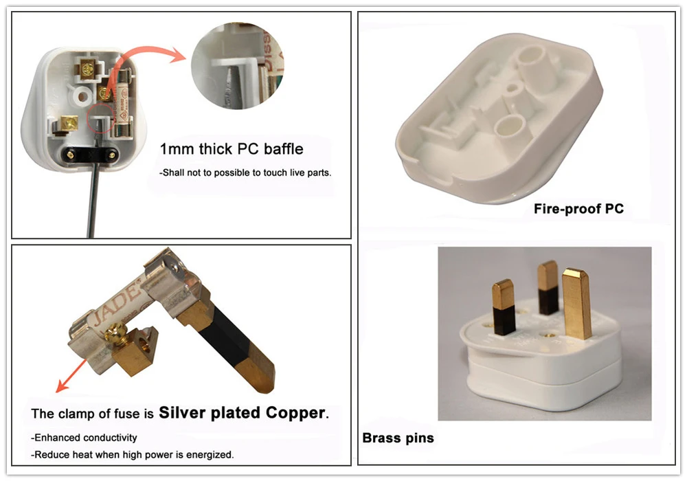 Bs 1363 A Plug Uk Power Plug 13a Plug Top - Buy Bs1363 A Plug,13a Plug ...