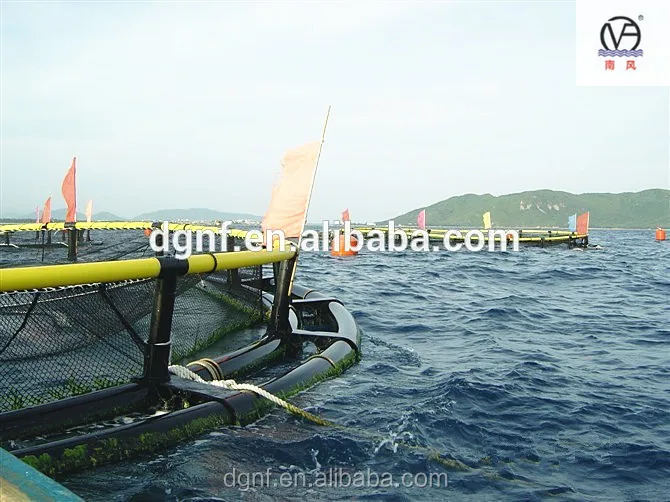 Aquaculture Floating Fish Farming Net Cage System Fish Pen - Buy ...
