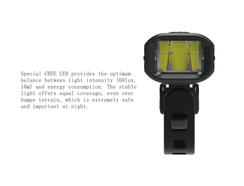 Machfally Eos210 Usb Rechargeable Led Bicycle Bike Front Light - Buy ...