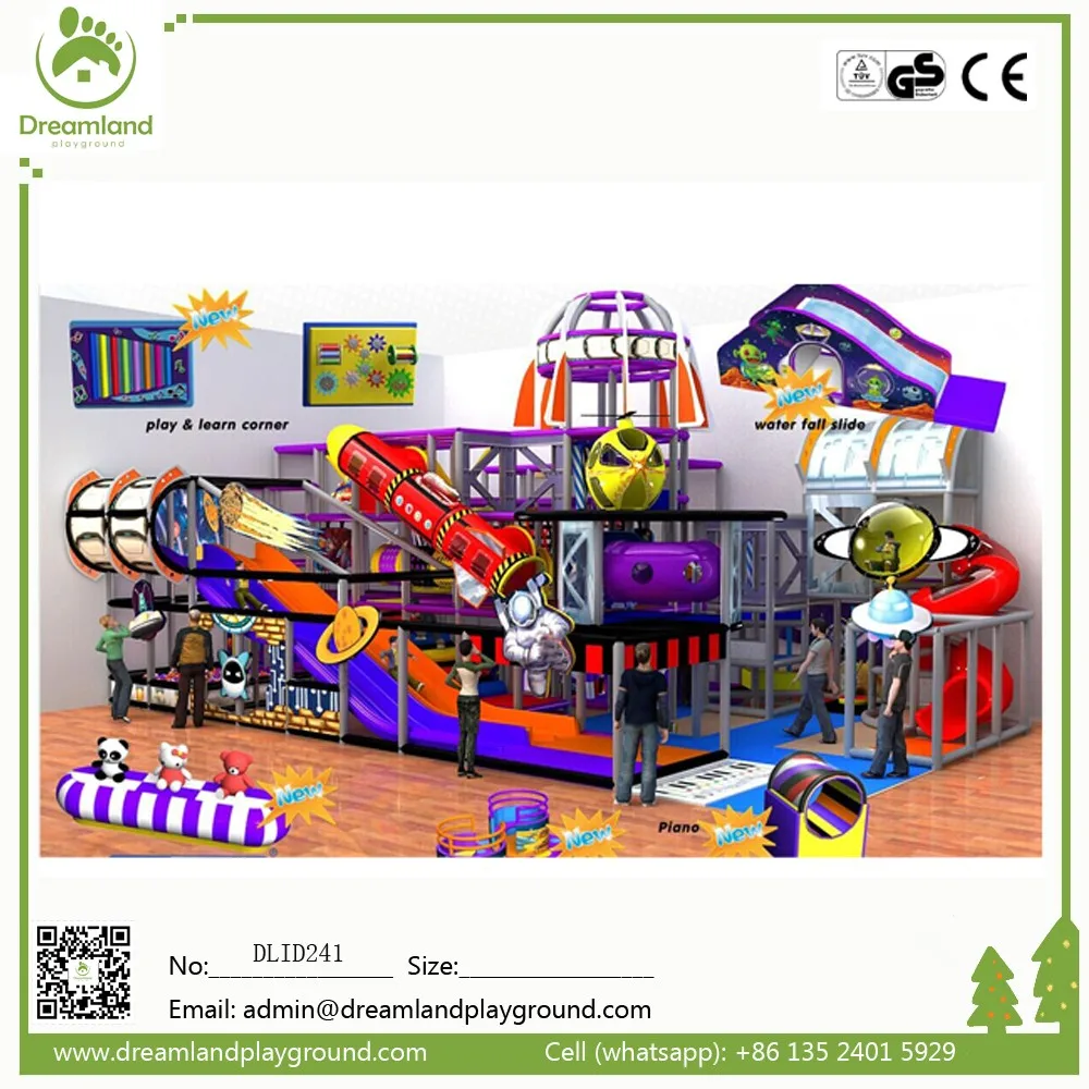 Newly-developed Ninja Warrior Theme Indoor Playground Equipment - Buy ...