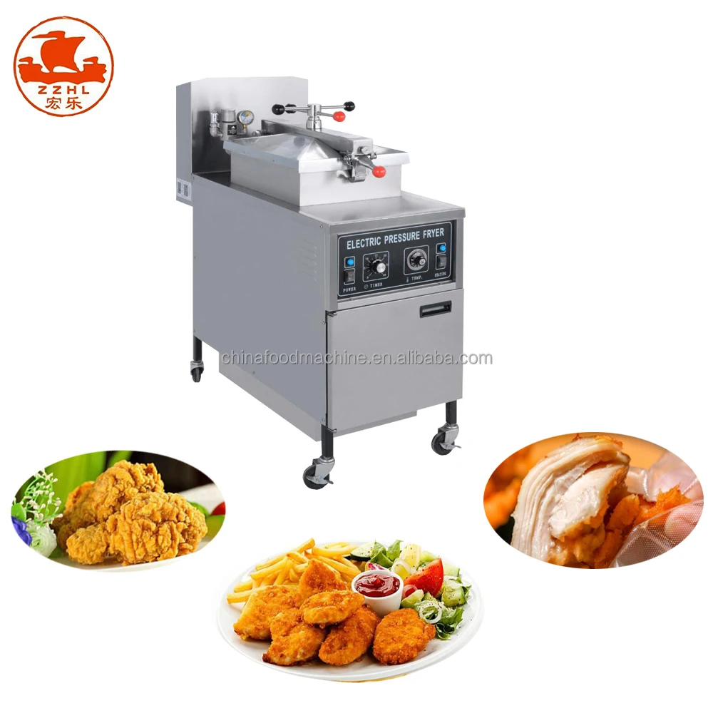 Commercial Chicken Pressure Fryer/automatic Chicken Frying Machine - Buy Chicken Frying Machine ...