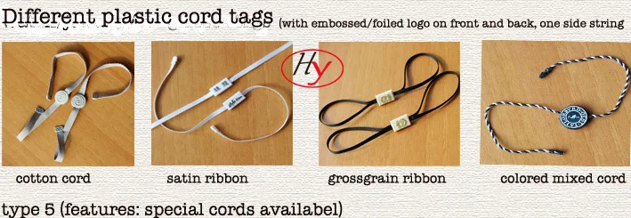 Watch Hang Tags Custom Quality Embosed Logo Authentic Hologram Plastic ...