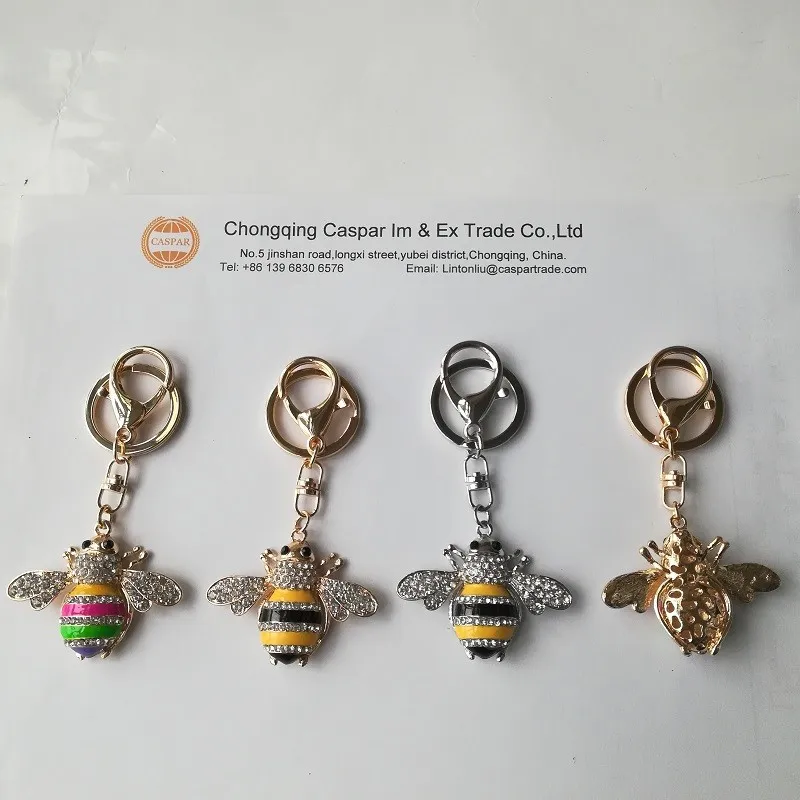 Hot Sale Bee Keychain And Bee Key Ring And Bee Key Chain - Buy Bee Key ...