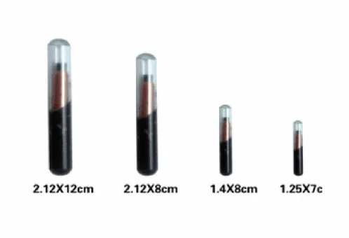 Injectable RFID Capsule Glass Tag 2.12*12mm Animal Microchip ...