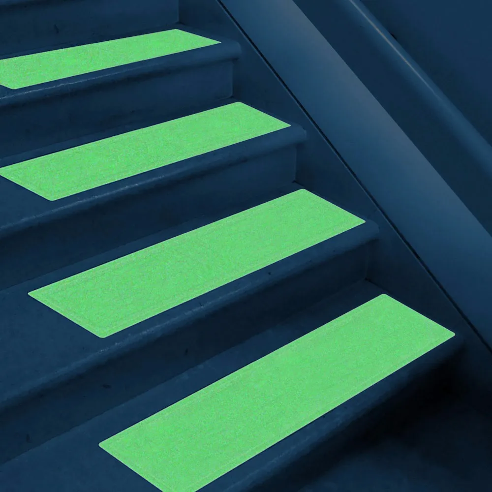 Safety Stair Grip Tape - Anti Slip, Green Glow in the Dark