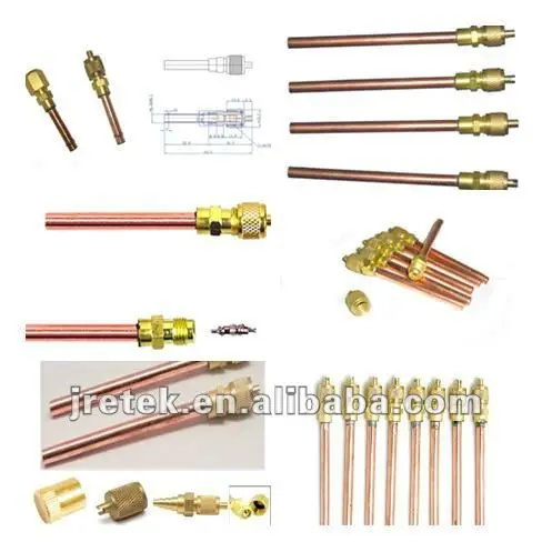 Air Conditioning Spare Parts - Access Valve & Copper Pipe