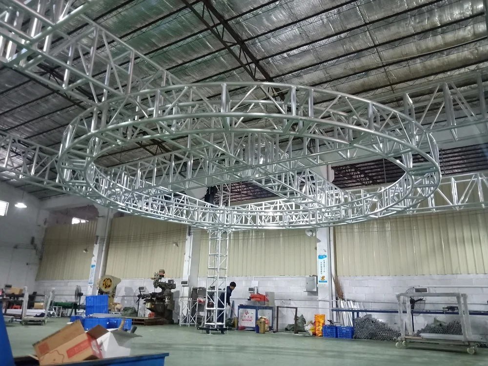 Outdoor Rotating Round Circular Truss for Hanging Lighting