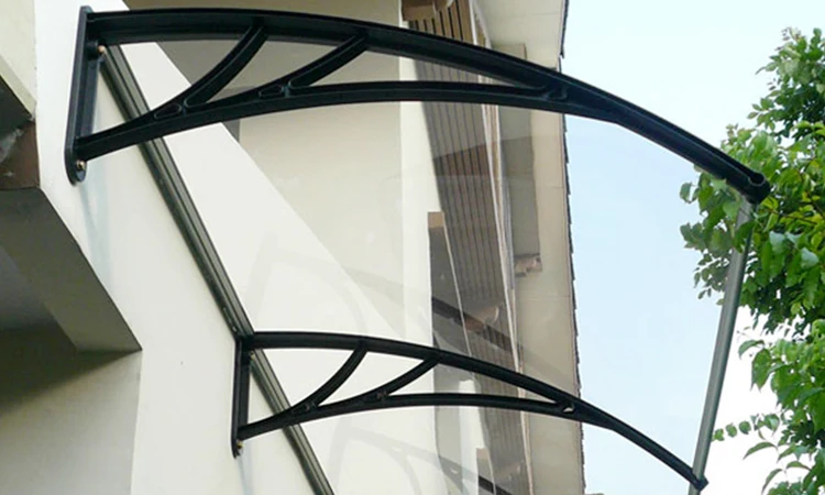 Polycarbonate Solid Outdoor Canopy Balcony Awning Design